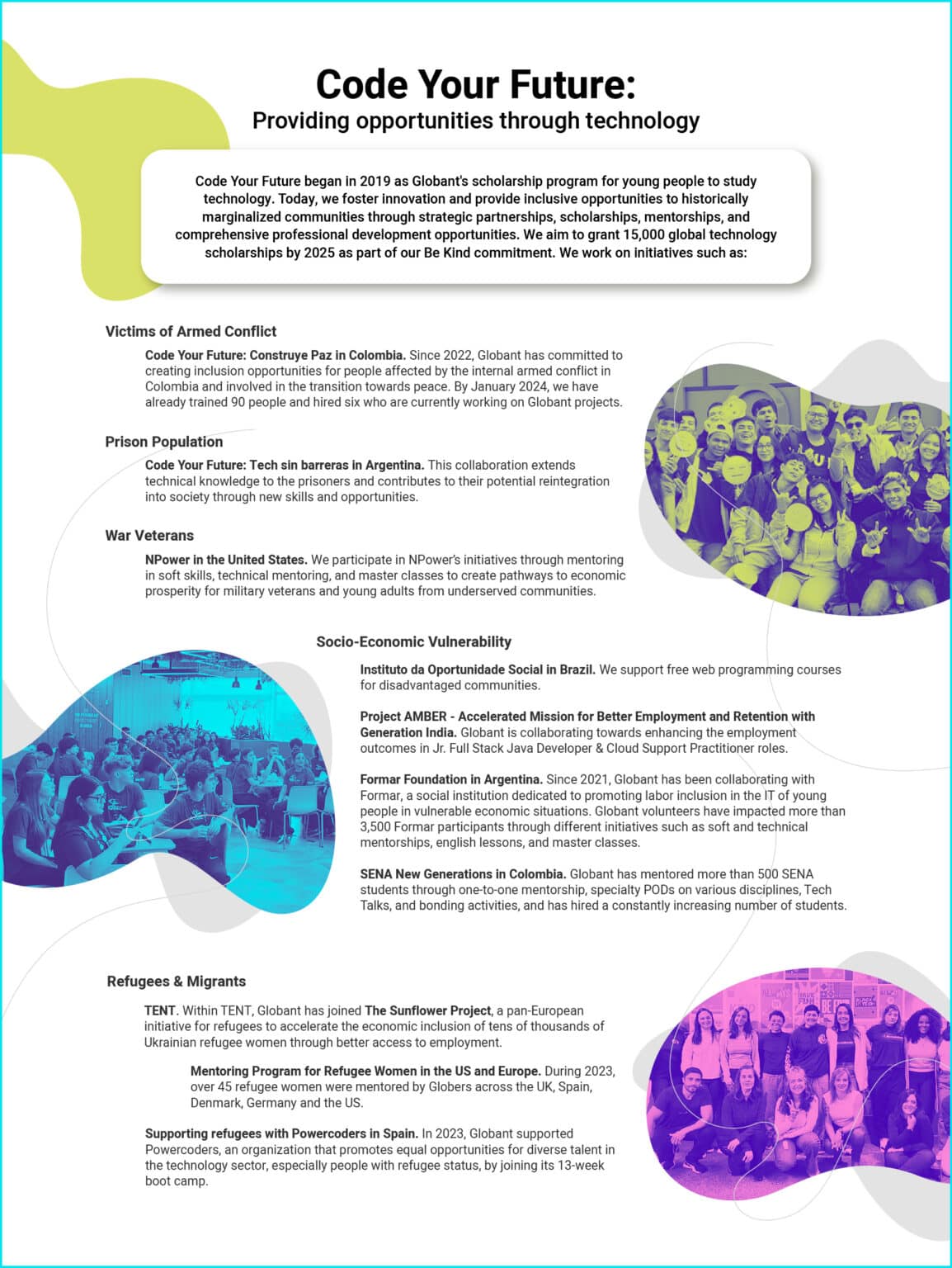 Globant’s educational programs as a commitment to foster inclusion ...