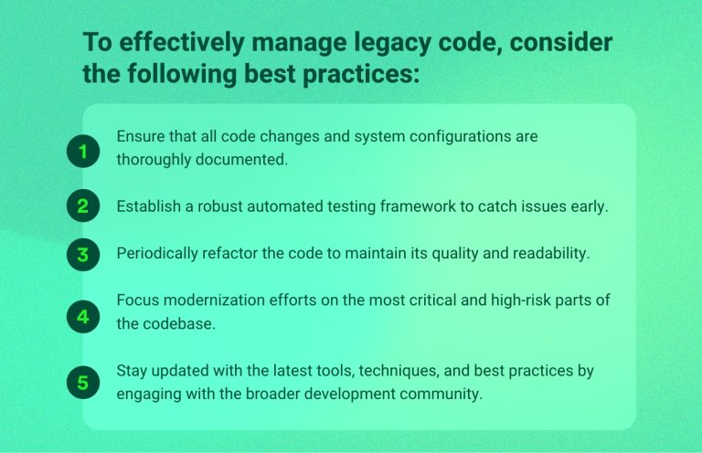 Navigating Legacy Code: strategies for modernization and efficiency ...